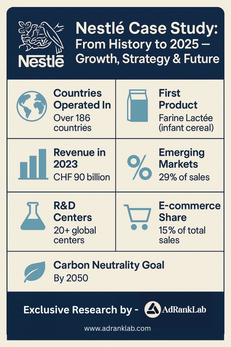 Nestlé Case Study: History, Growth, Strategy & Outlook